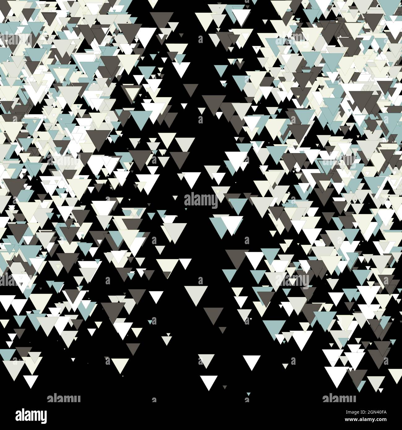 Colorful Universe Distribution Computational Generative Art background ...