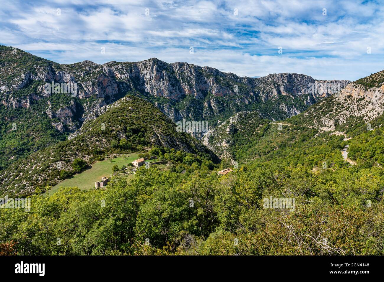 Verdon Gorge, Gorges du Verdon, amazing landscape of the famous canyon ...