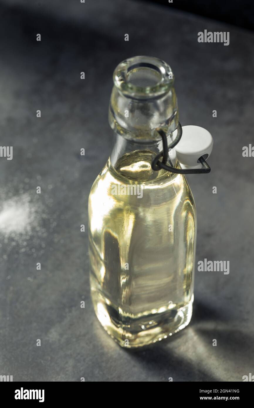 Homemade Sugar Simple Syrup in a Bottle Stock Photo - Alamy