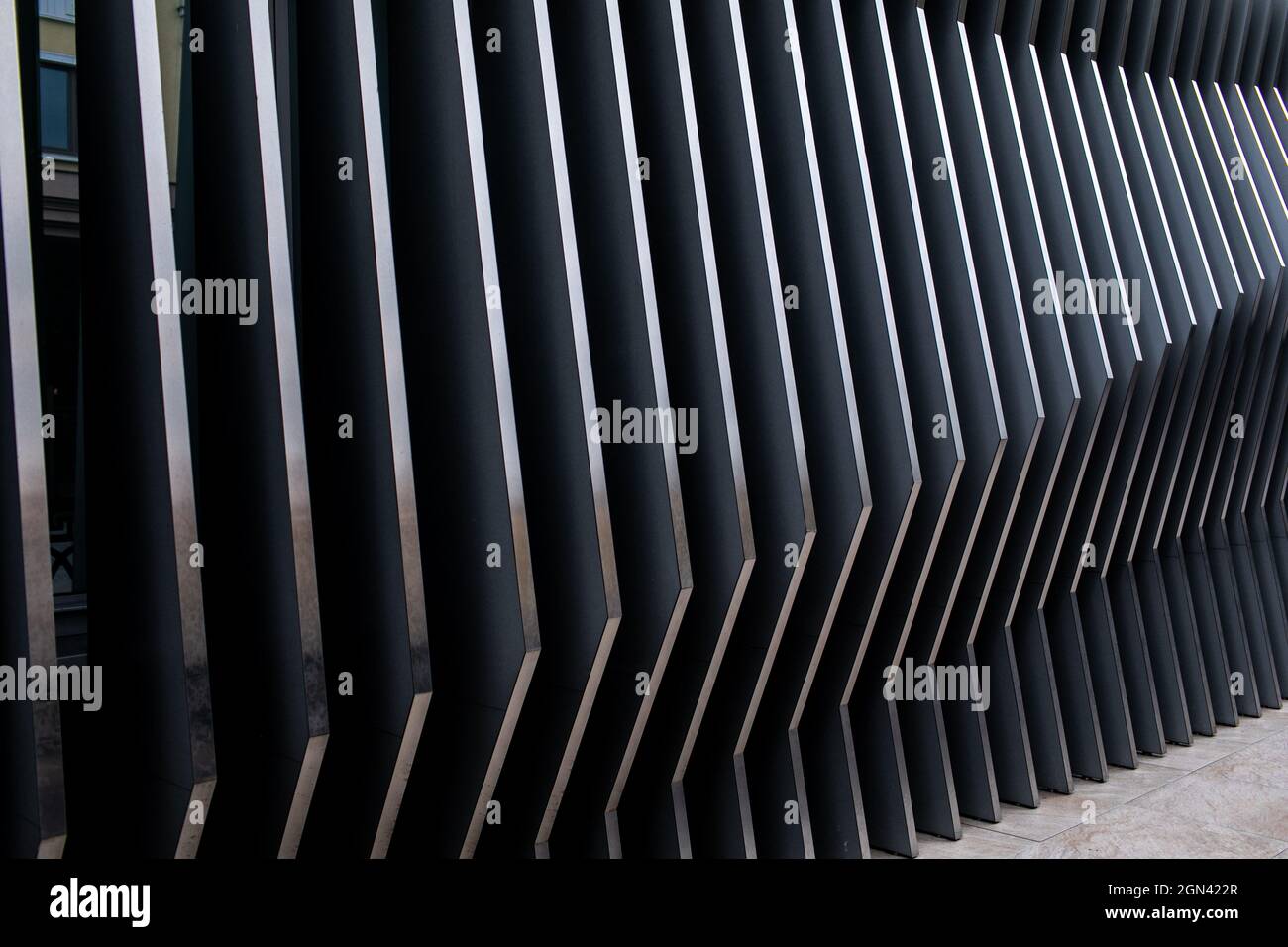 Abstract modern architecture background. Texture, pattern, geometry ...