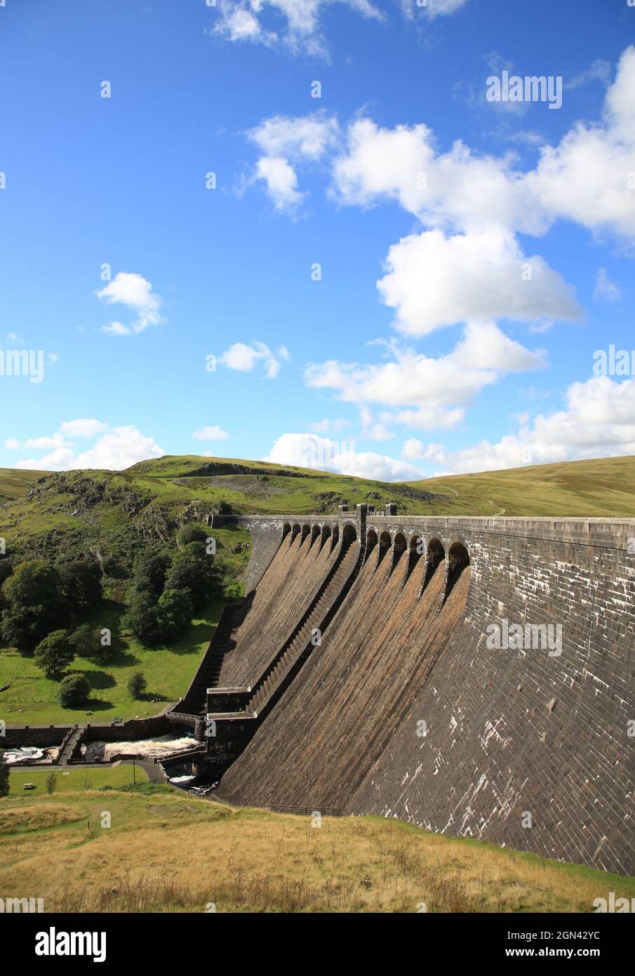 Claerwen dam hi-res stock photography and images - Alamy