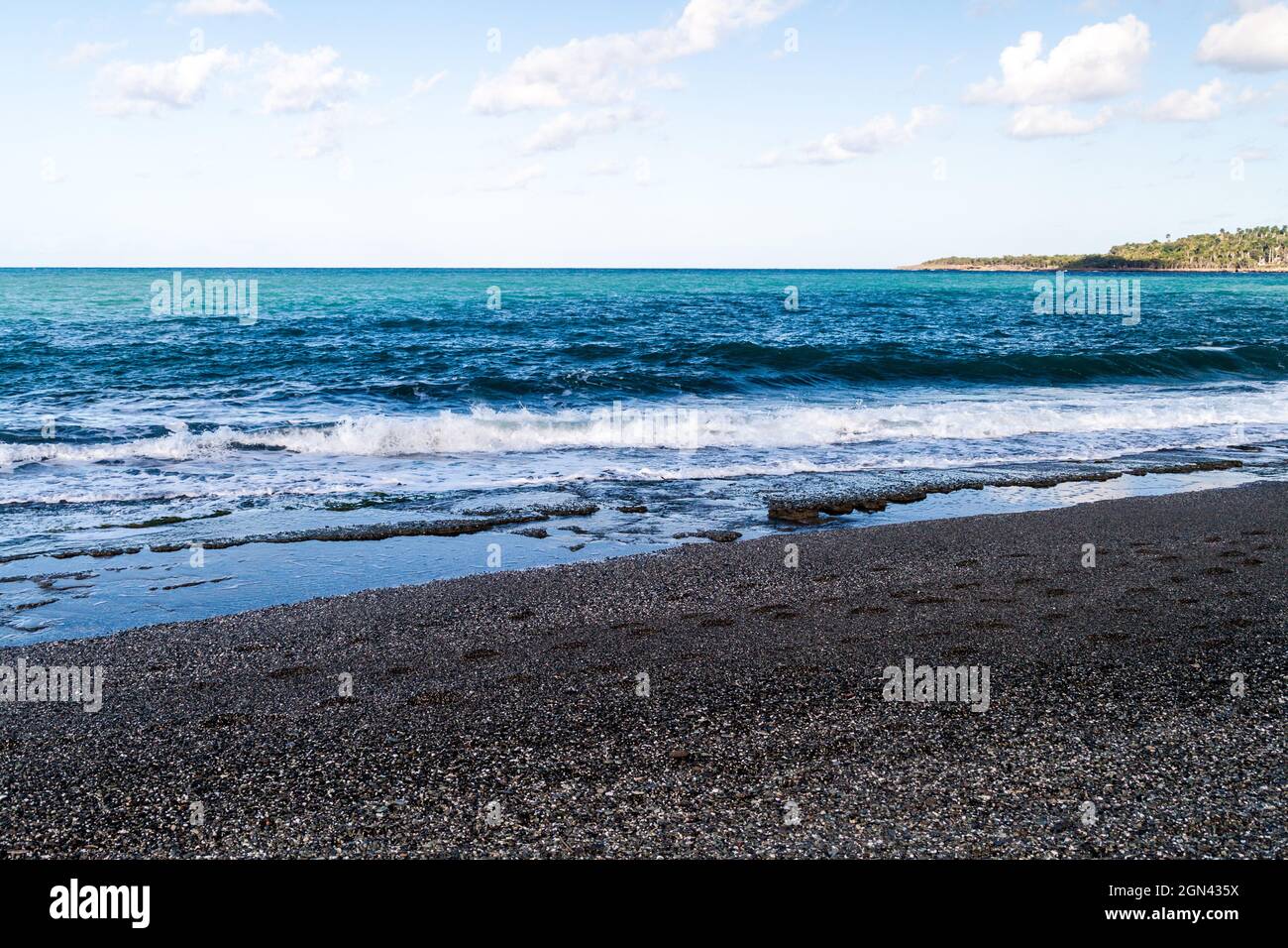 Beach in Baracoa, Cuba Stock Photo - Alamy