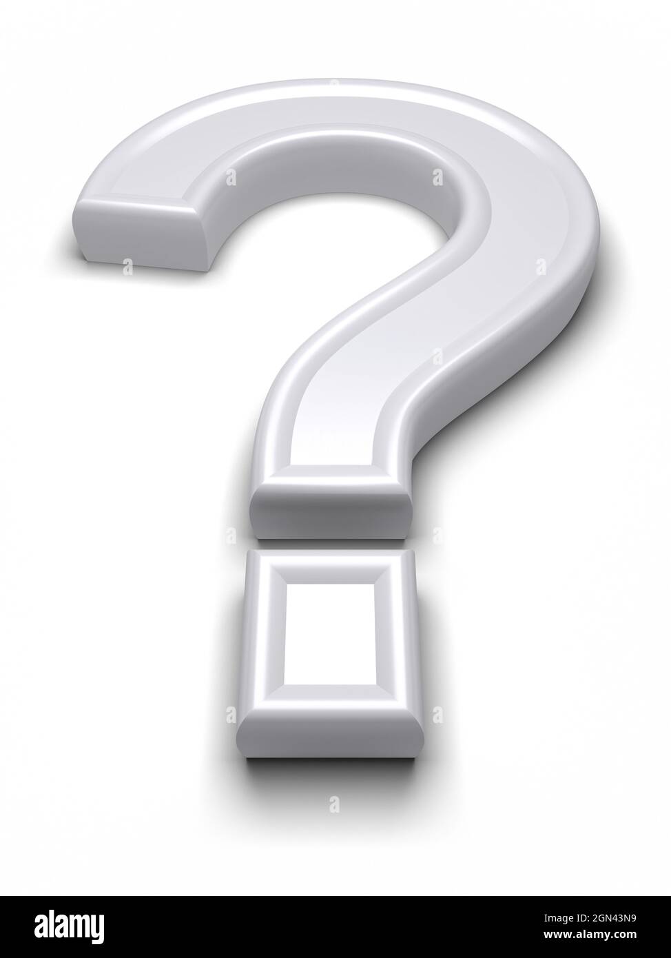 W question Cut Out Stock Images & Pictures - Alamy