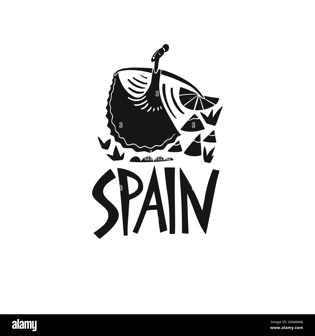 Flamenco banner Stock Vector Images - Alamy