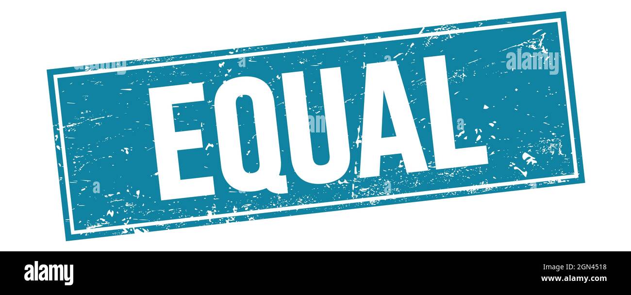 Equal stamp hi-res stock photography and images - Alamy