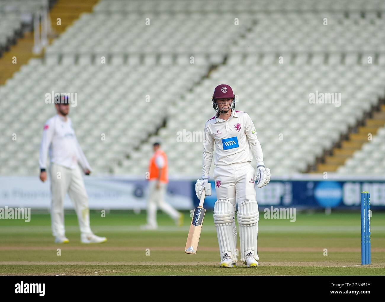 Lewis Goldsworthy of Somerset Men's Cricket -County Championship ...