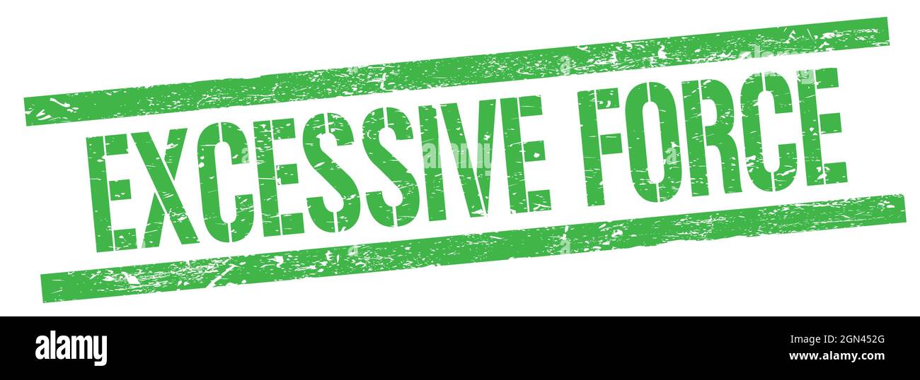 Excessive force text hi-res stock photography and images - Alamy