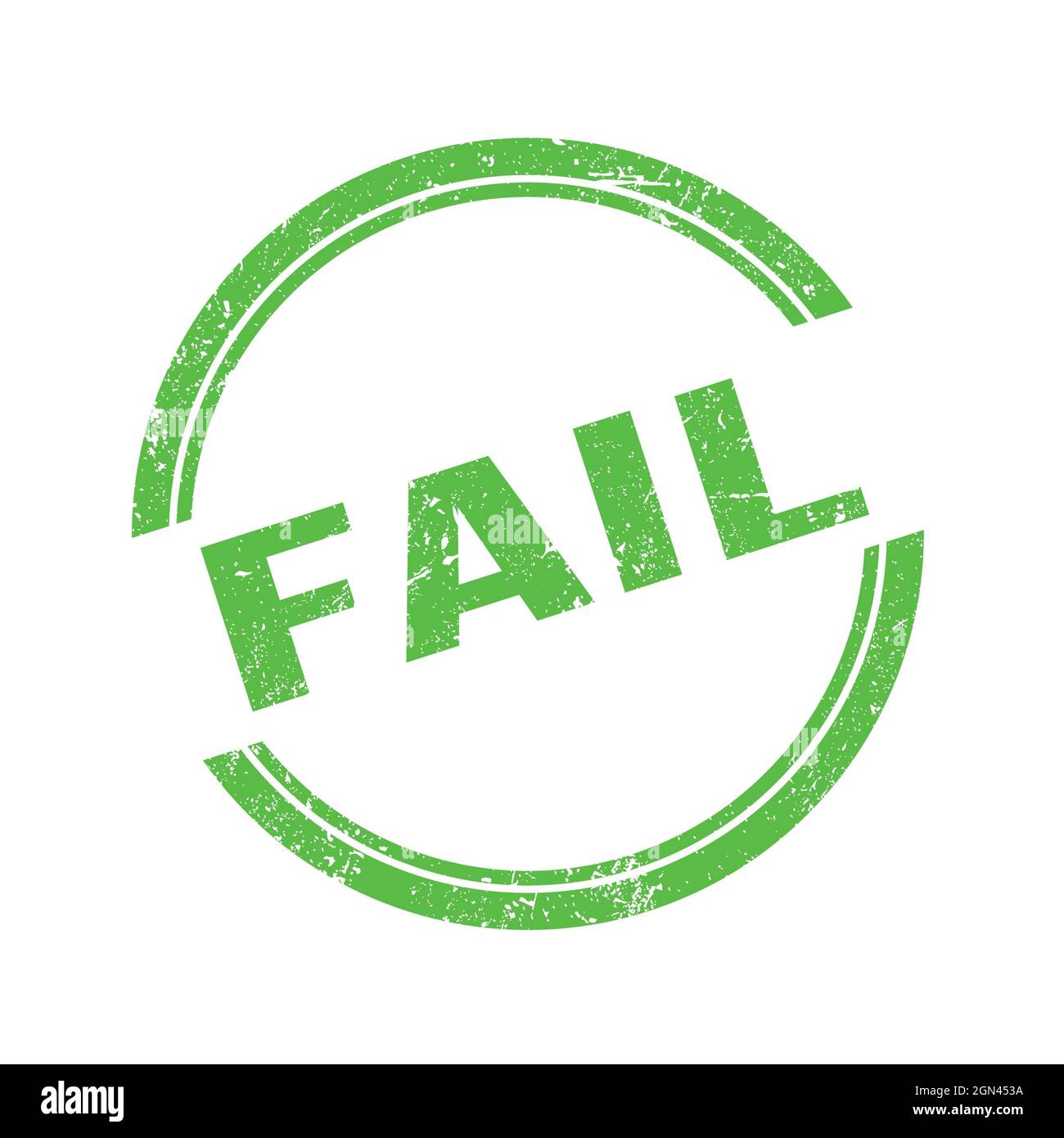 Fail stamp round hi-res stock photography and images - Alamy