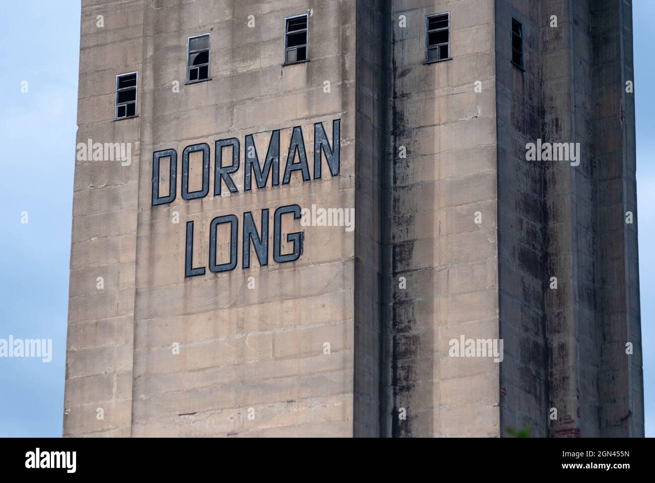 A view of the Dorman Long Tower at Southbank in Redcar prior to its ...