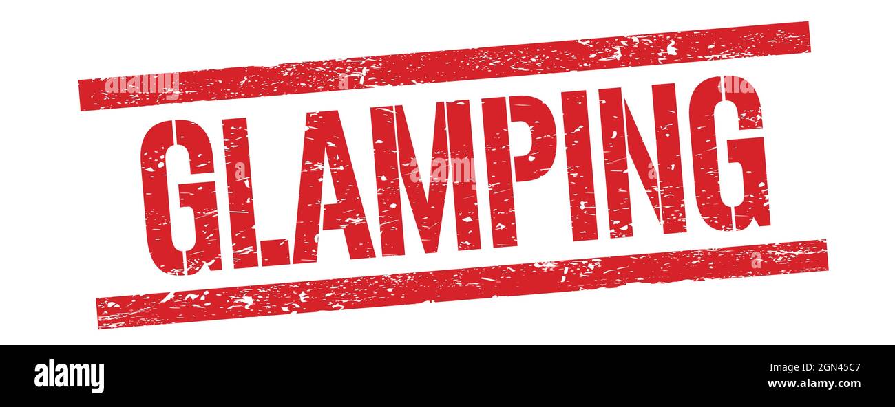 Glamping word hi-res stock photography and images - Alamy
