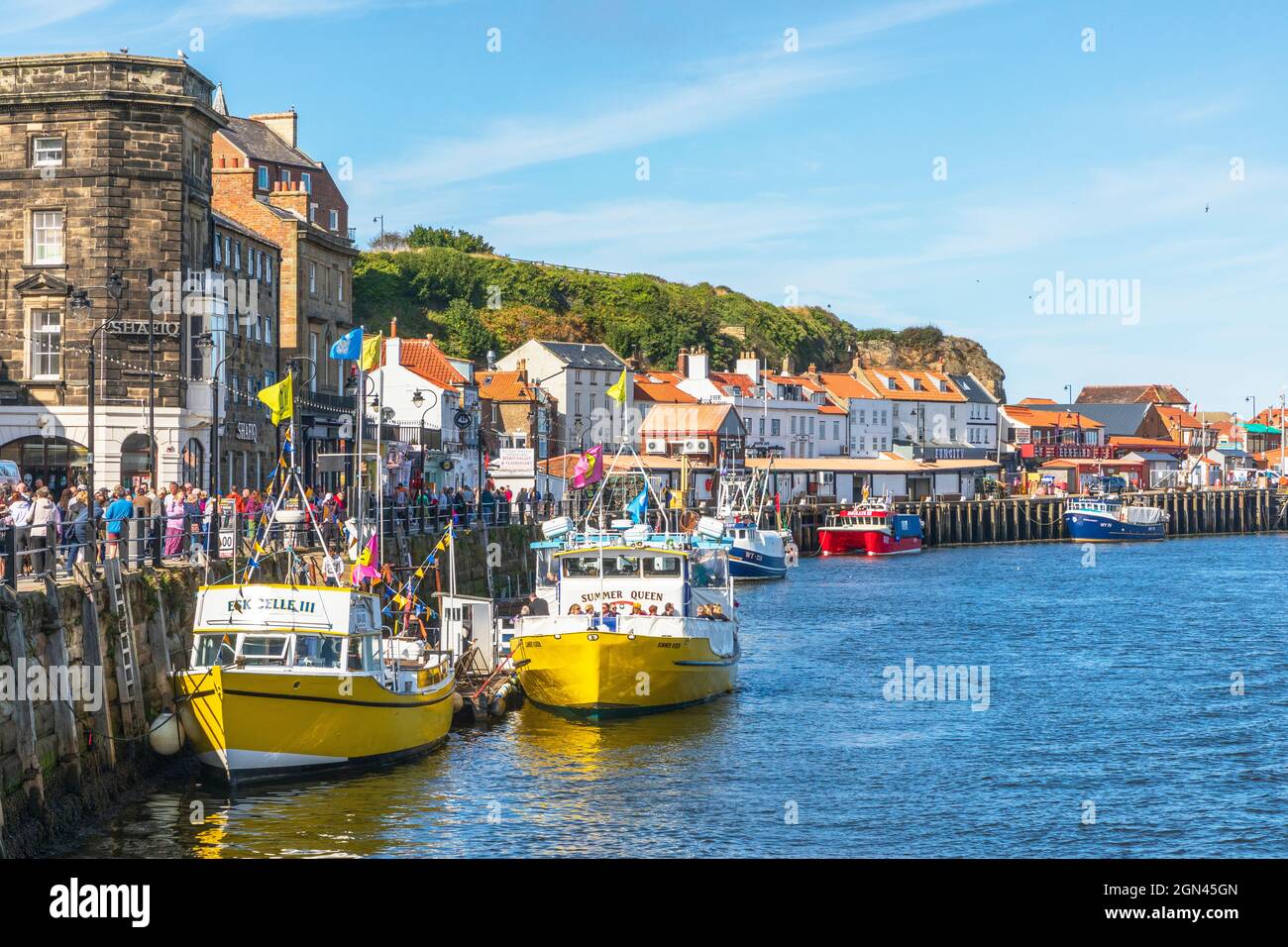 Whitby Commercial Fishing Boat High Resolution Stock Photography and ...