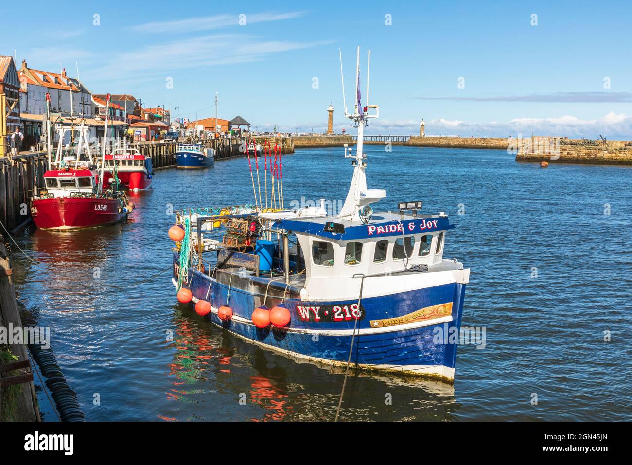 Whitby Commercial Fishing Boat High Resolution Stock Photography and ...