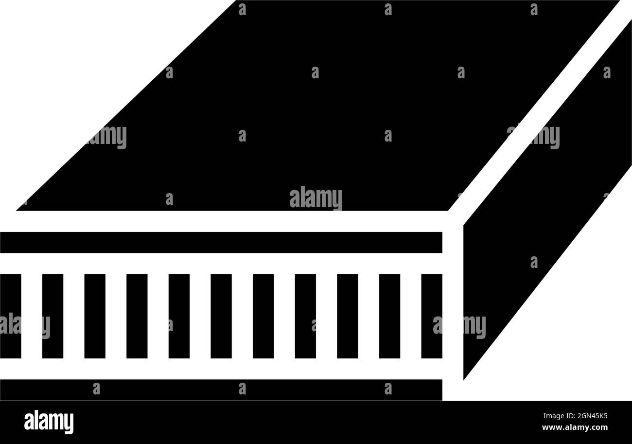 block board glyph icon vector illustration Stock Vector Image & Art - Alamy