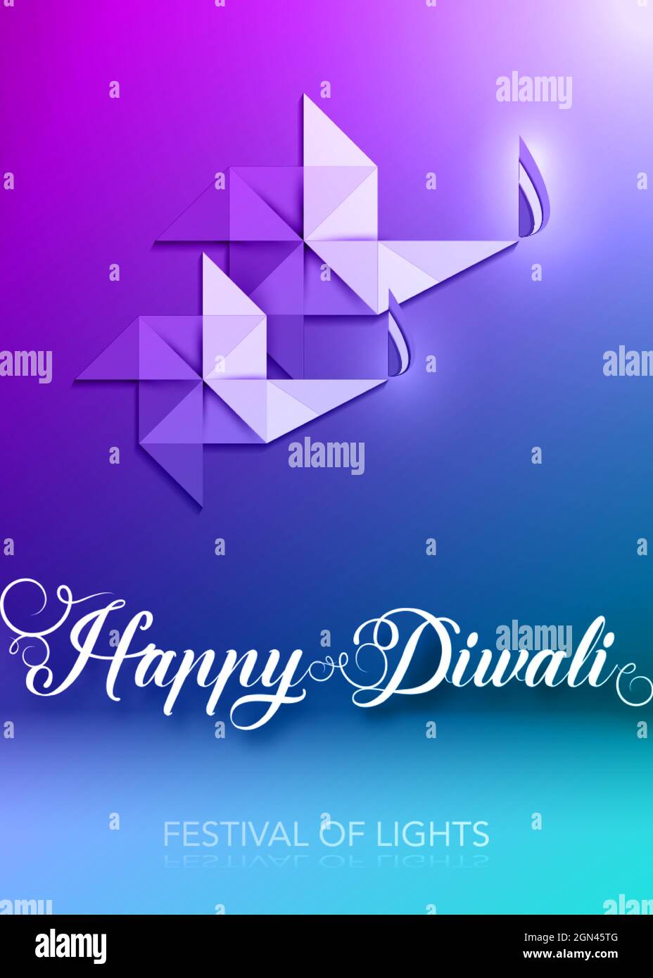 Deepavali diwali lamp cartoon hi-res stock photography and images - Alamy