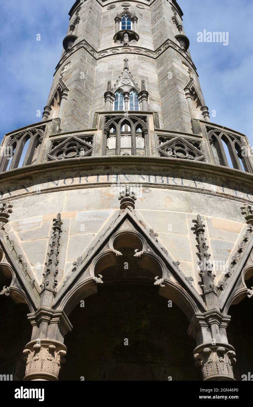 Hulne park alnwick northumberland hi-res stock photography and images ...