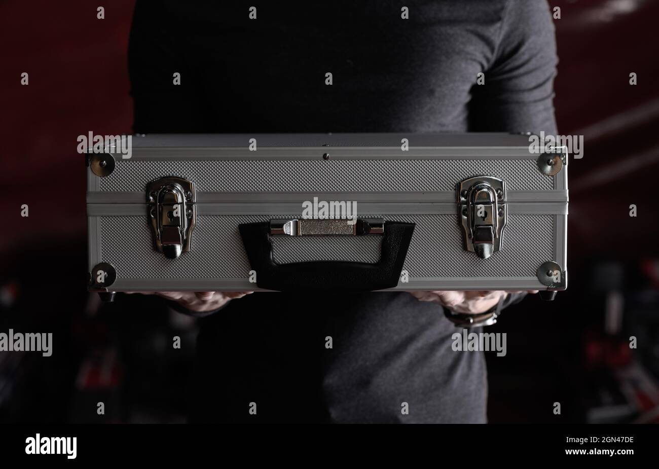 Steel briefcase hi-res stock photography and images - Alamy