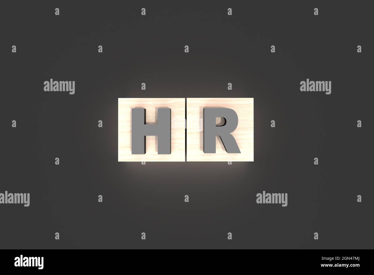 HR Human resource font metal black silhouette wooden communication logo ...