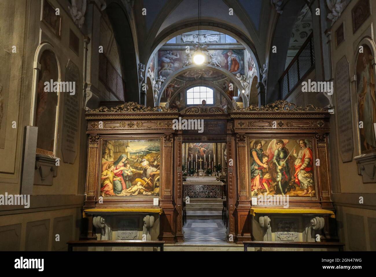 Monastery of san michele hi-res stock photography and images - Alamy