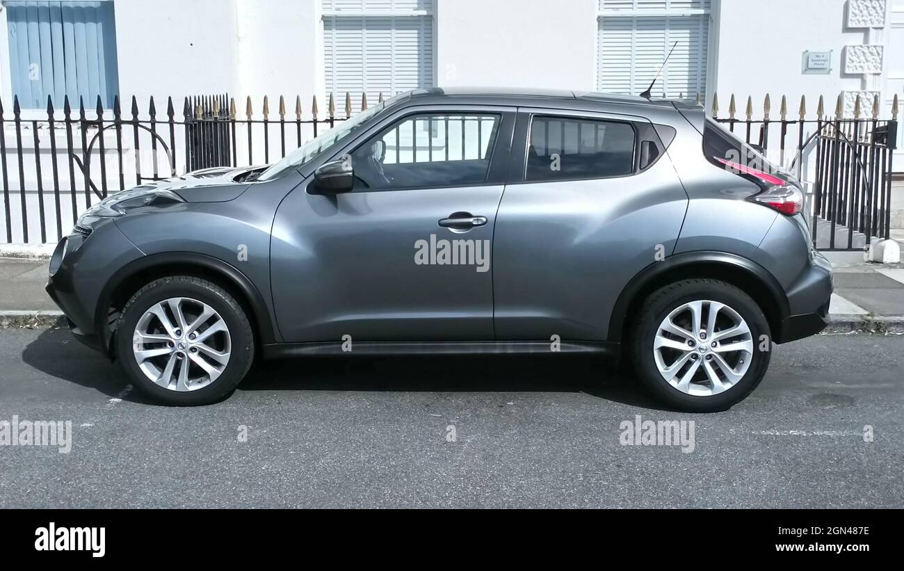 A 2014 registered Nissan Juke parked in Torquay, Devon, England, UK ...