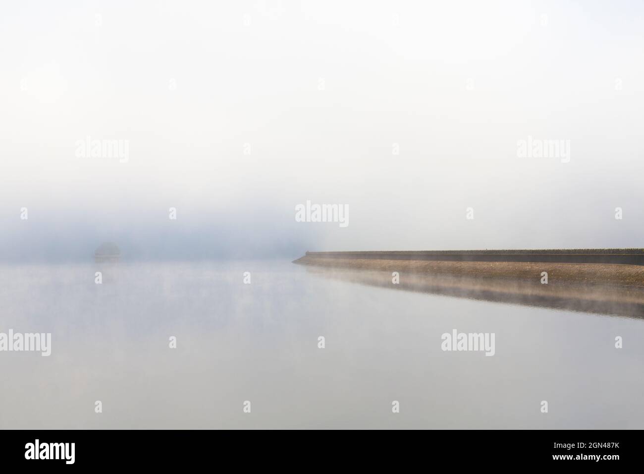 Kielder Dam, Kielder Water & Forest Park, Northumberland, UK Stock ...
