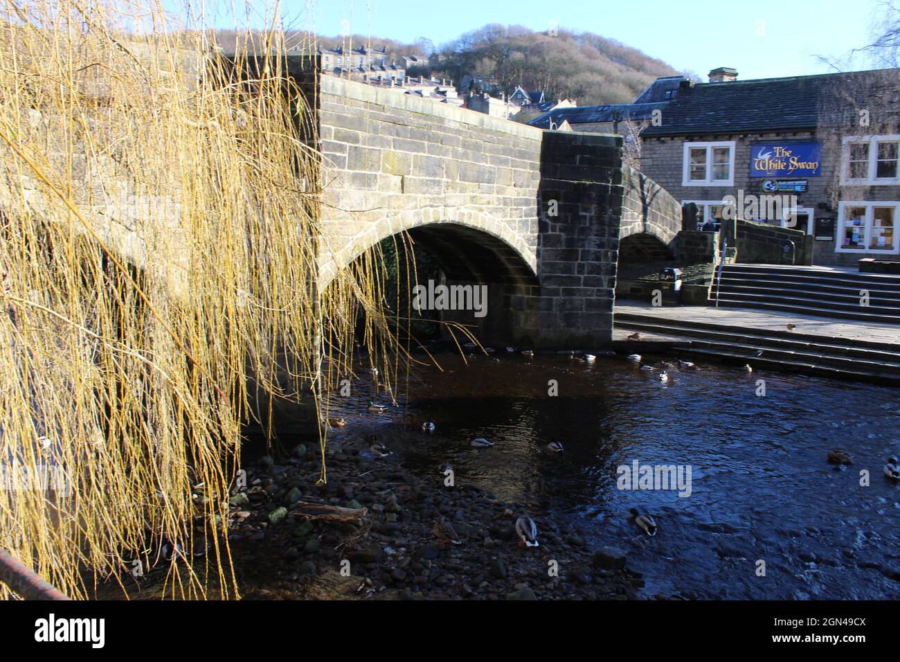 River hebden bridge hi-res stock photography and images - Alamy