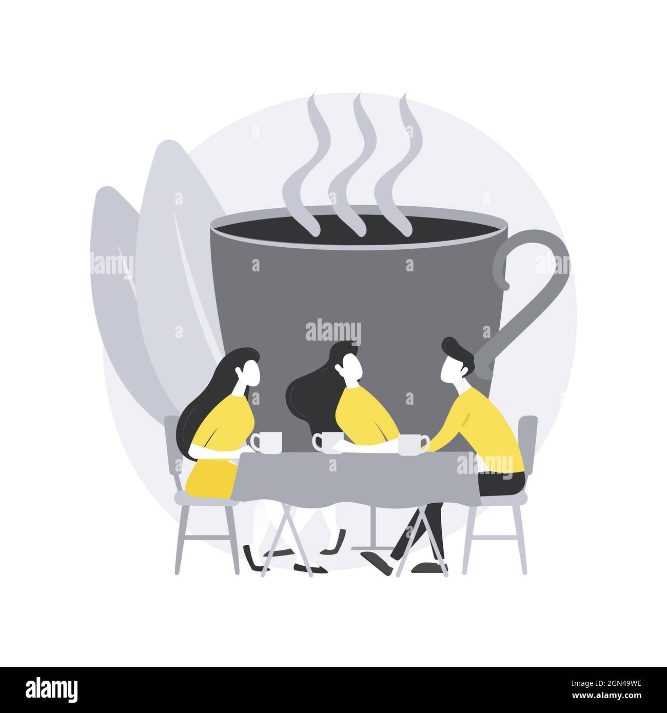 Home fun friends meeting Stock Vector Images - Alamy