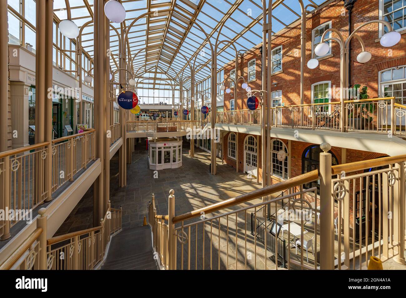 Once the famous George Hotel, now the George Shopping Centre, High ...