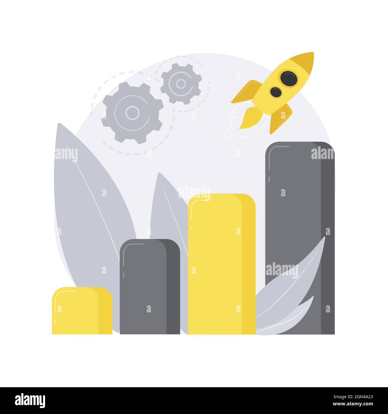 Startup accelerator abstract concept vector illustration Stock Vector ...