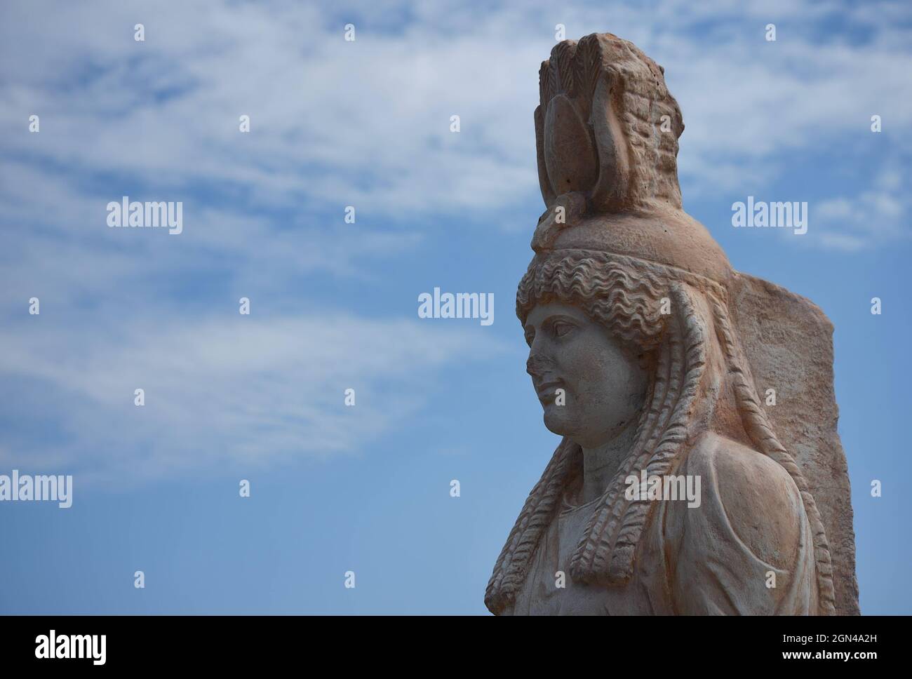 Pharaonic statue on the grounds of Brexiza a 160 AD significant ...
