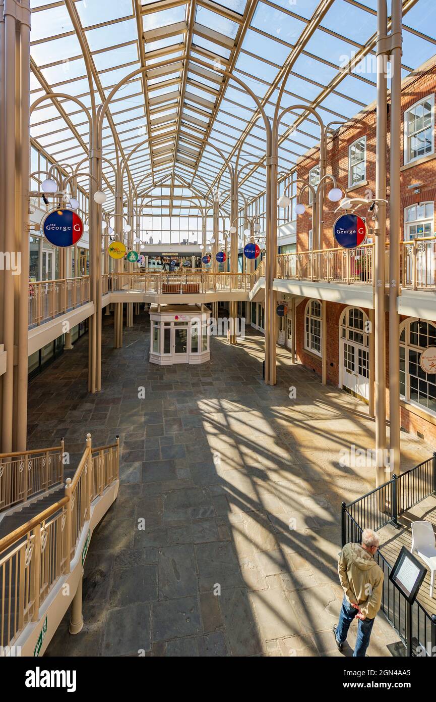 Once the famous George Hotel, now the George Shopping Centre, High ...