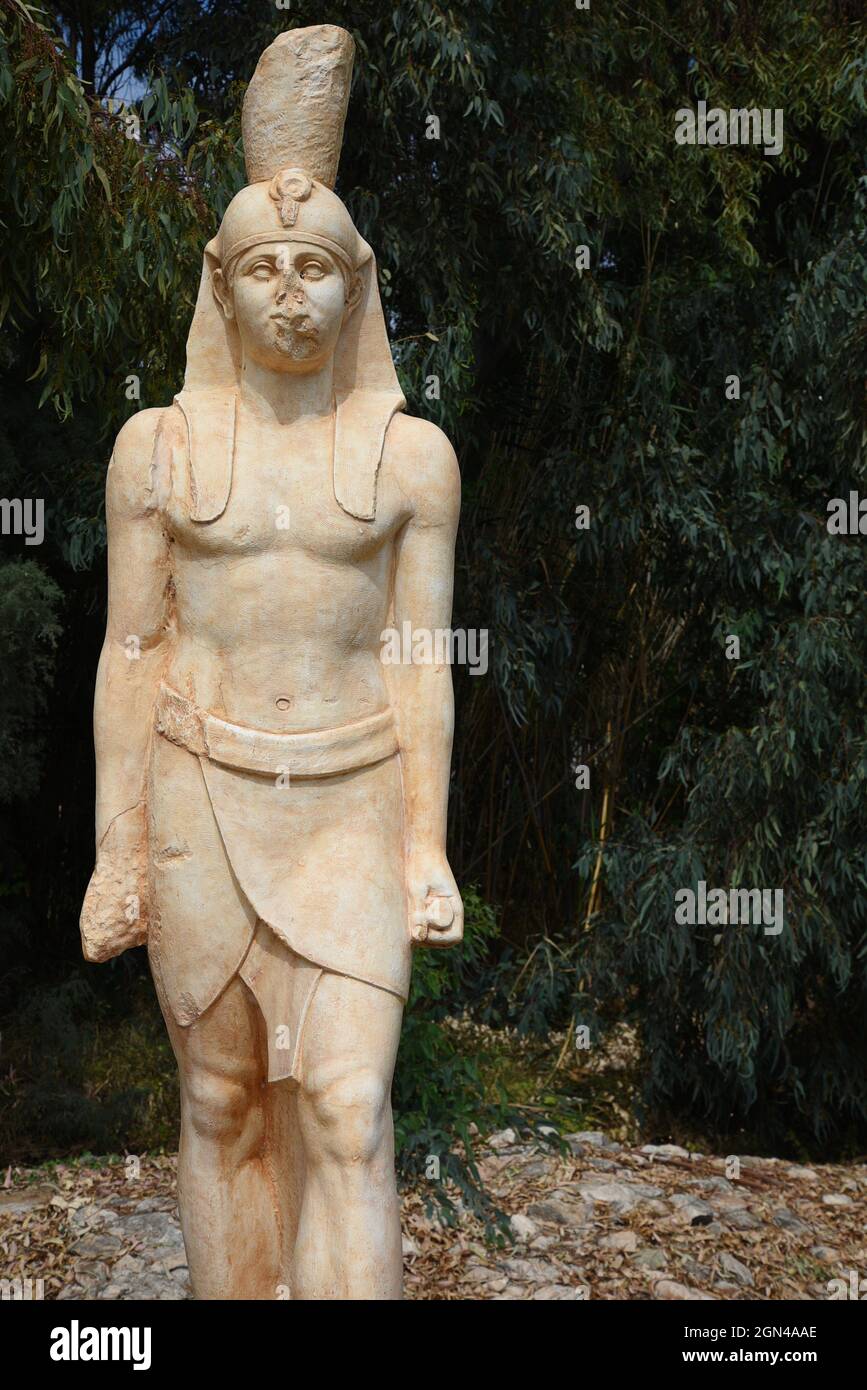 Pharaonic statue on the grounds of Brexiza a 160 AD significant ...