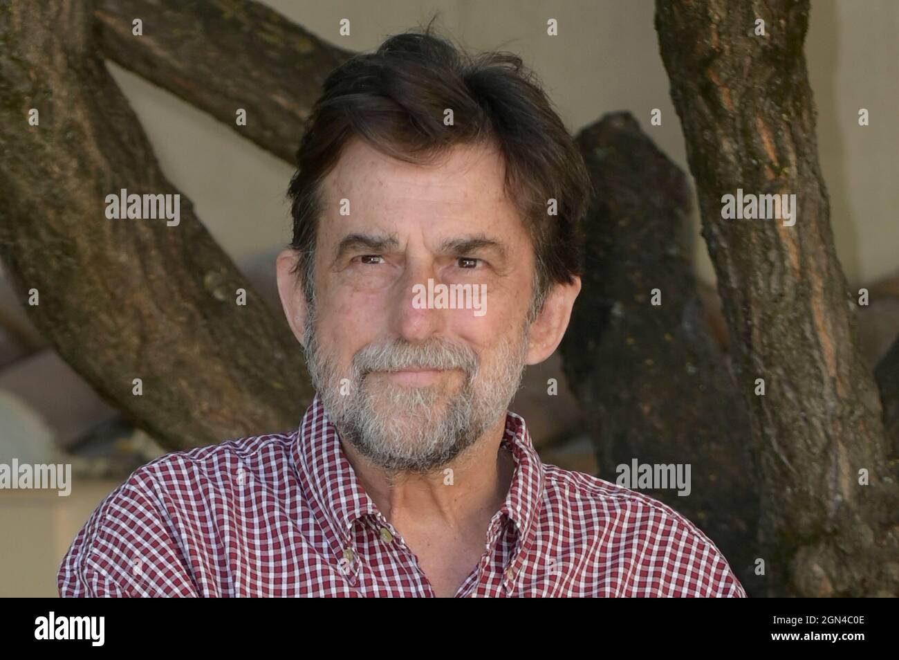 Nanni Moretti attends the photocall of the film Tre piani at the ...