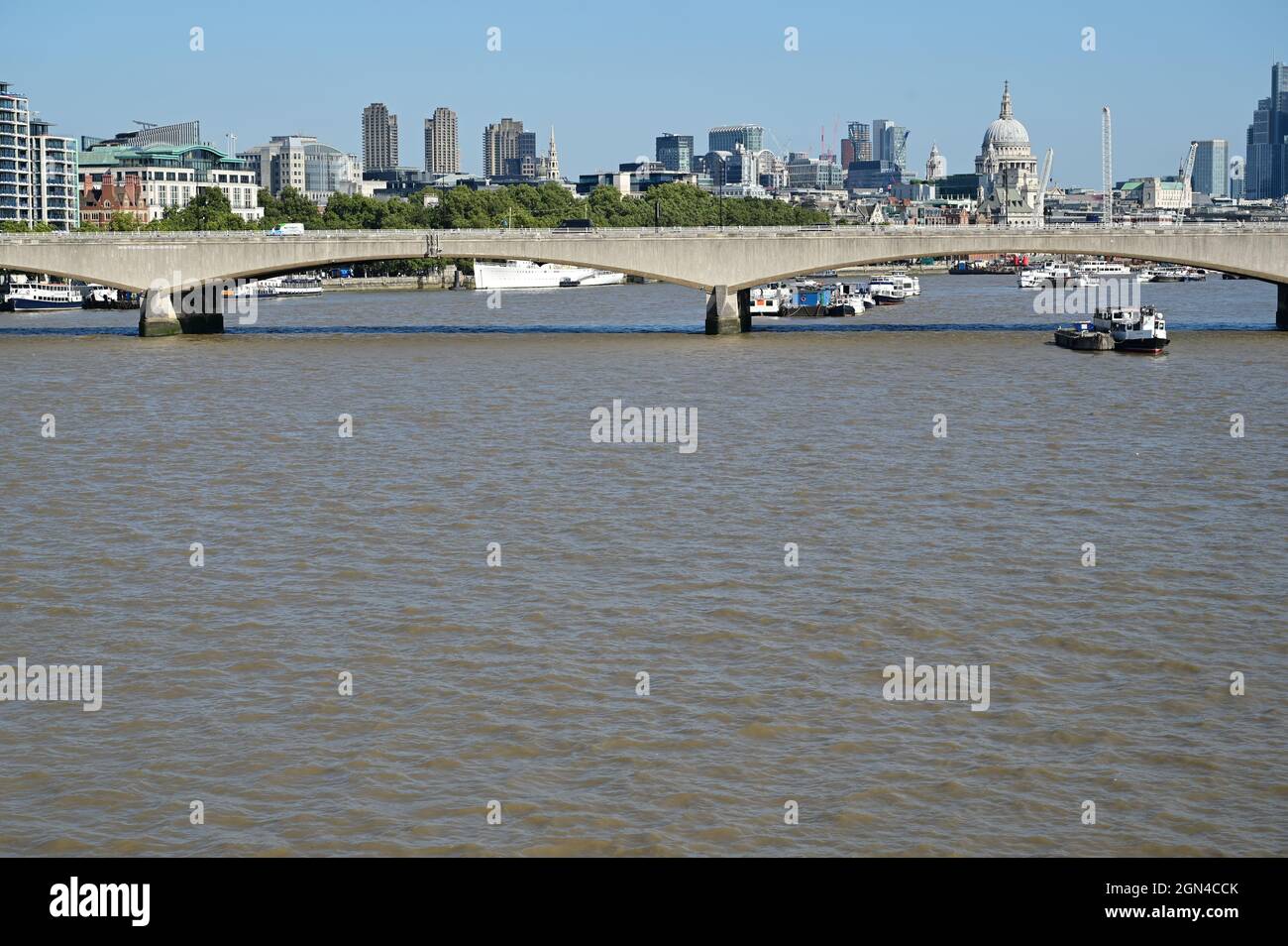The River Thames in London Stock Photo - Alamy