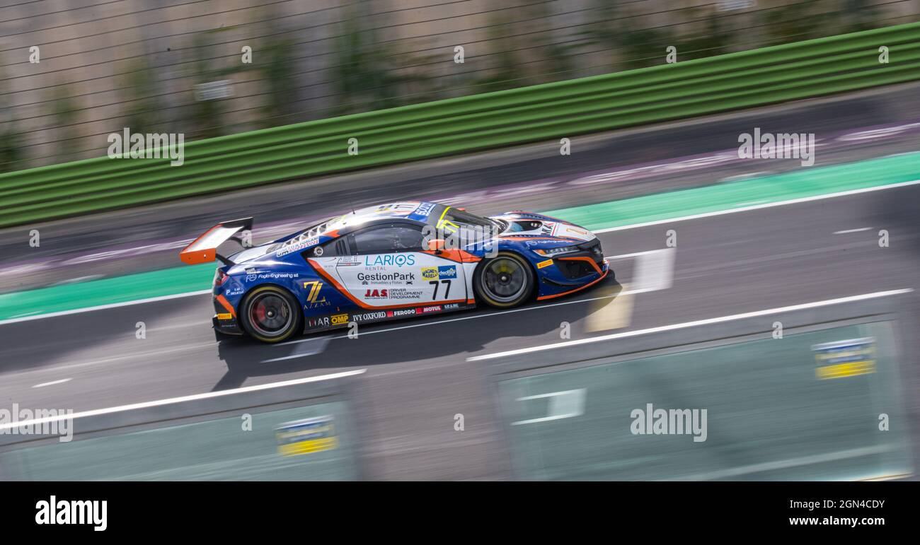 Vallelunga, italy september 19th 2021 Aci racing weekend. Honda NSX GT ...