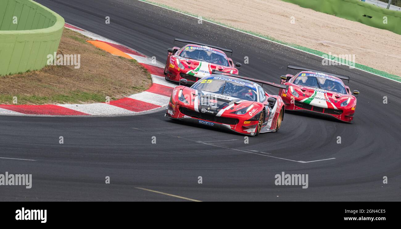 Vallelunga, italy september 19th 2021 Aci racing weekend. Group of ...