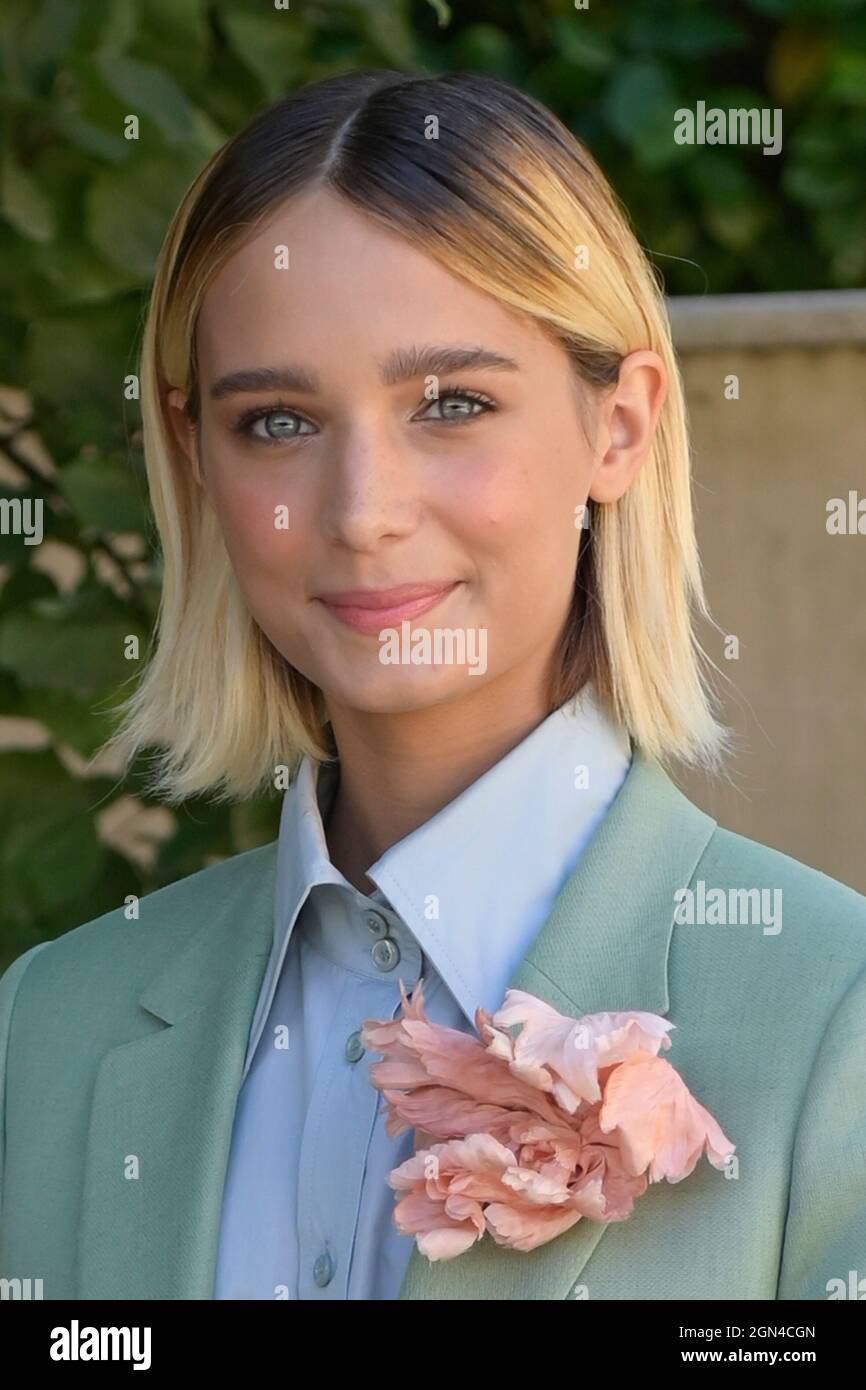 Denise Tantucci attends the photocall of the Tre piani film at the ...