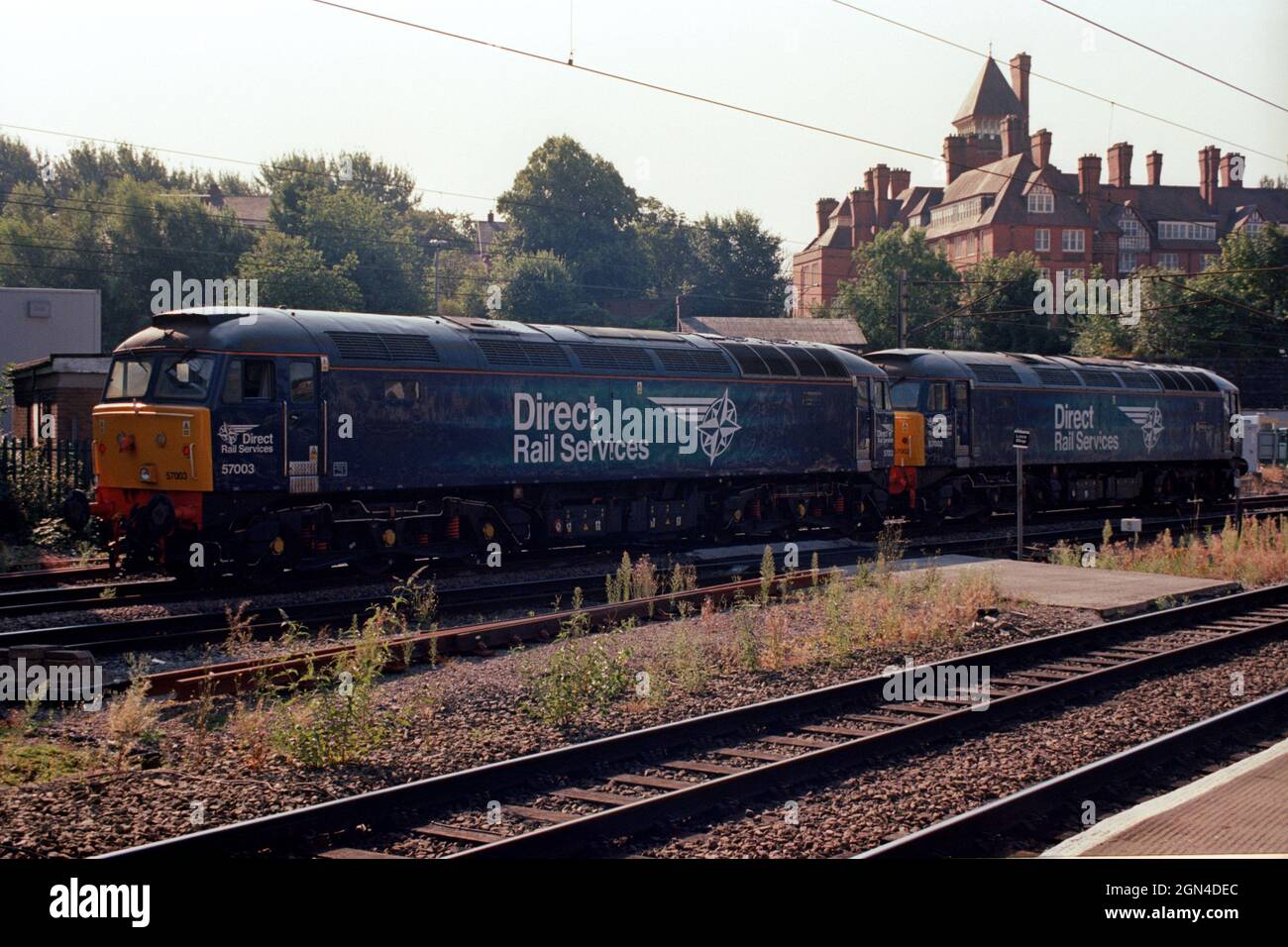 Class 57 diesel locomotive hi-res stock photography and images - Alamy