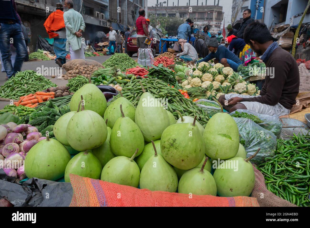 Kolkata, West Bengal, India - 16th December 2018 : Calabash, bottle ...