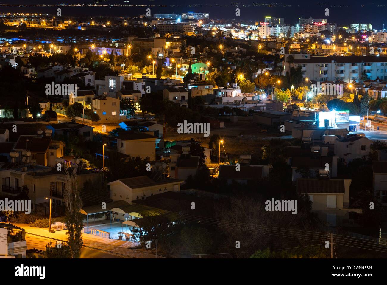 Protaras town hi-res stock photography and images - Alamy