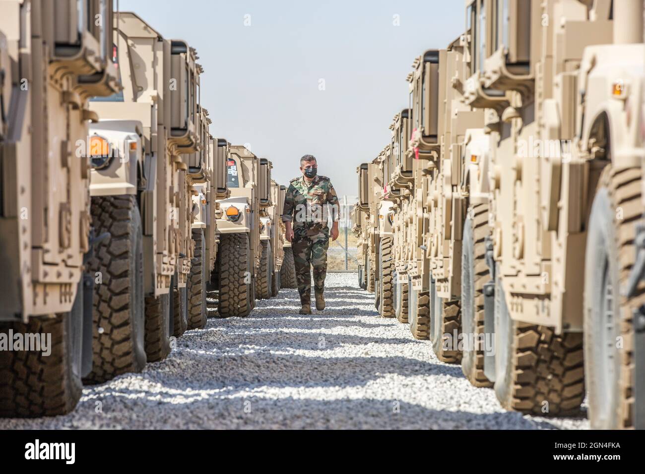 Kurdish regional guard brigade hi-res stock photography and images - Alamy