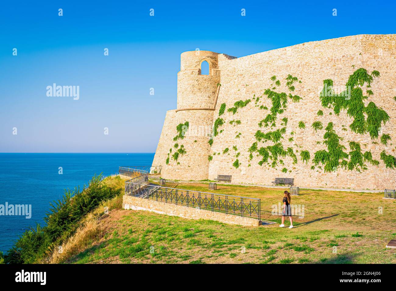 Castello Aragonese, Aragon Castle in Ortona, Trabocchi Coast, Abruzzo ...