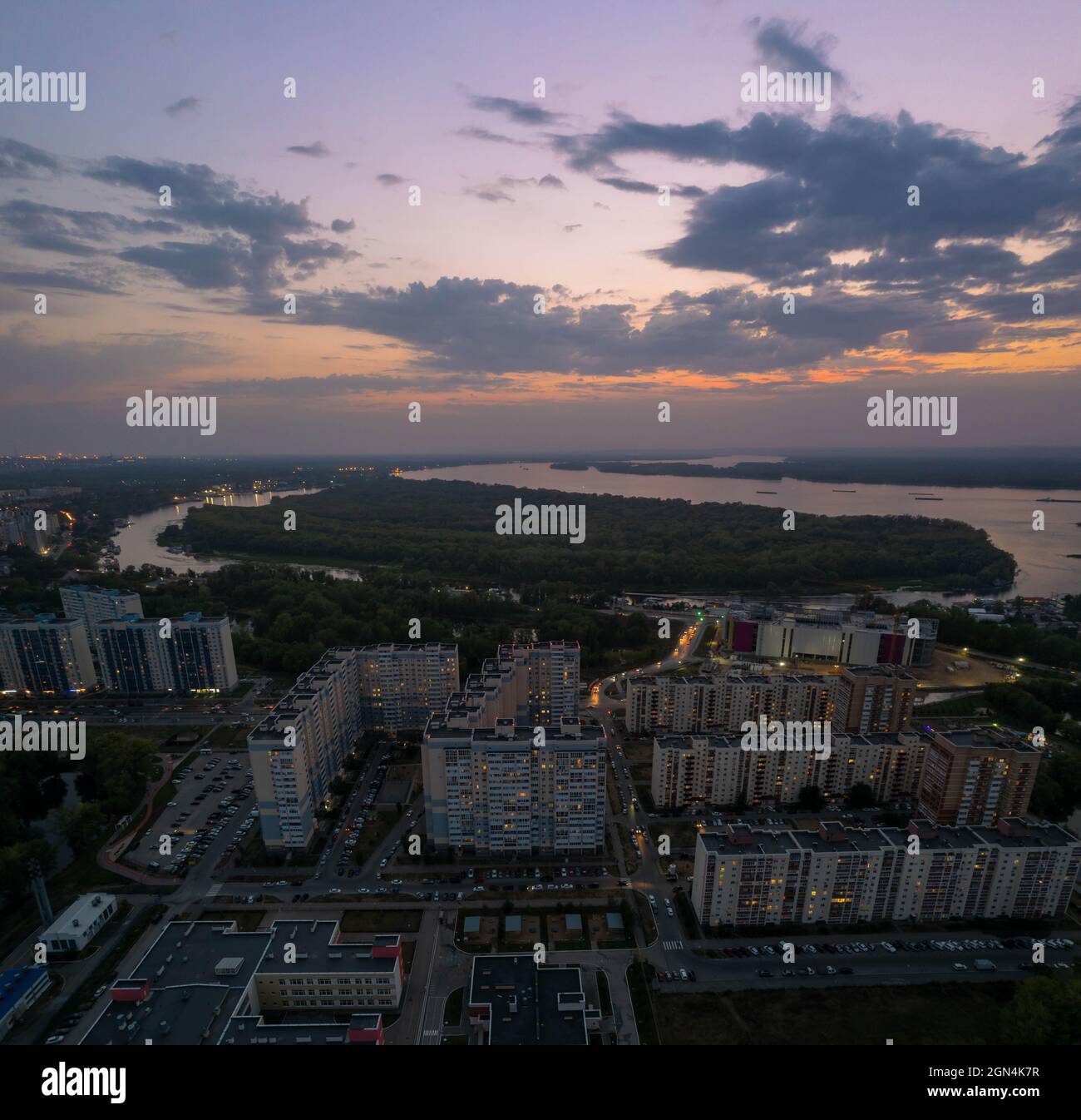 Aerial city hi-res stock photography and images - Alamy