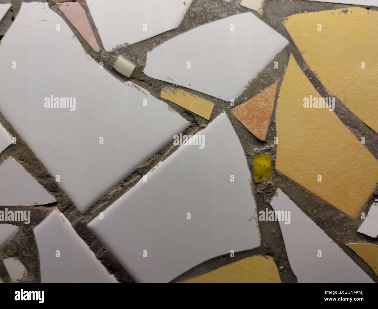 ceramic tile wall detail mosaic Stock Photo - Alamy