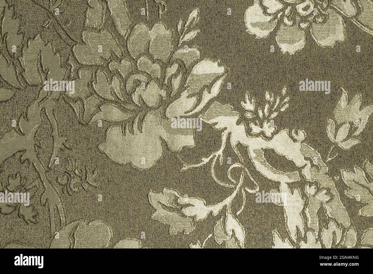 Vintage Tapestry Texture Background with Flower Ornament Stock Photo ...