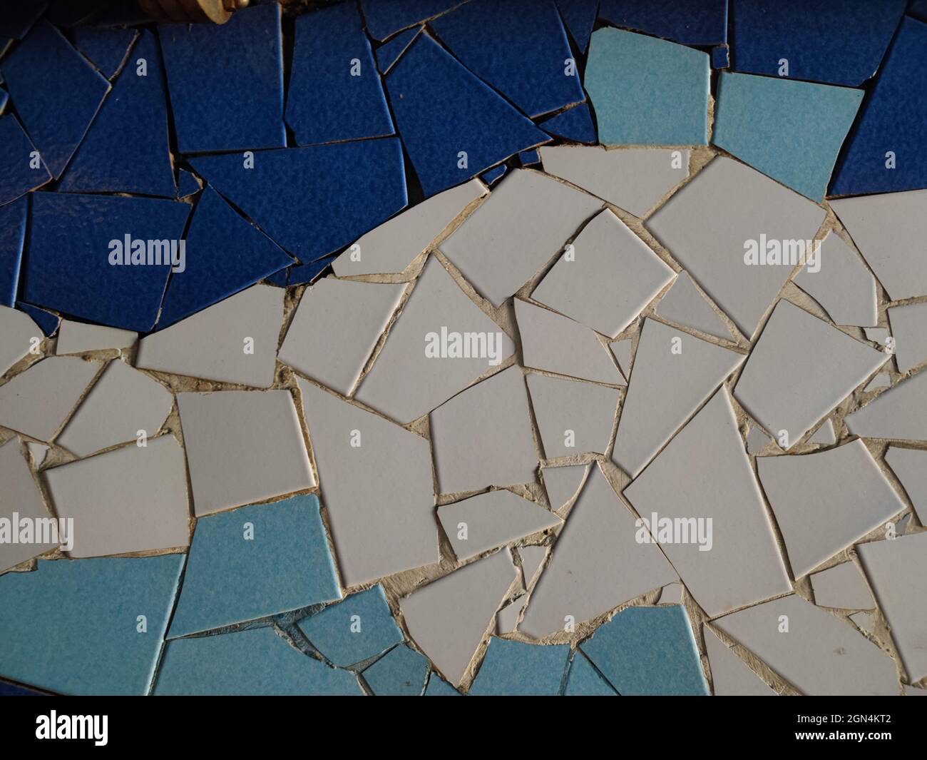 ceramic tile wall detail mosaic Stock Photo - Alamy