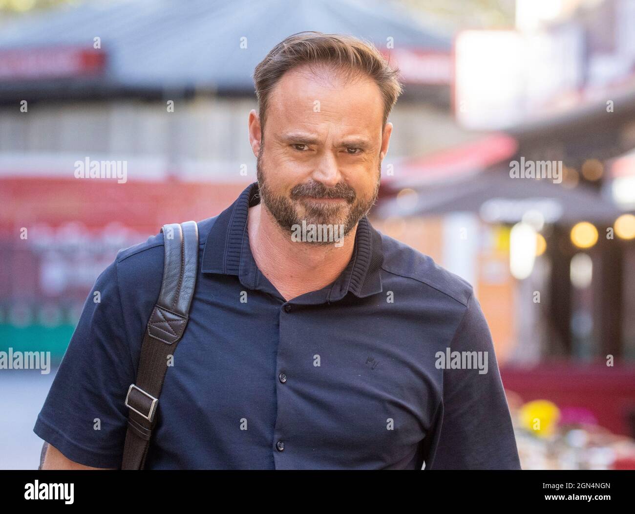 Television and radio presenter, producer and actor, Jamie Theakston ...