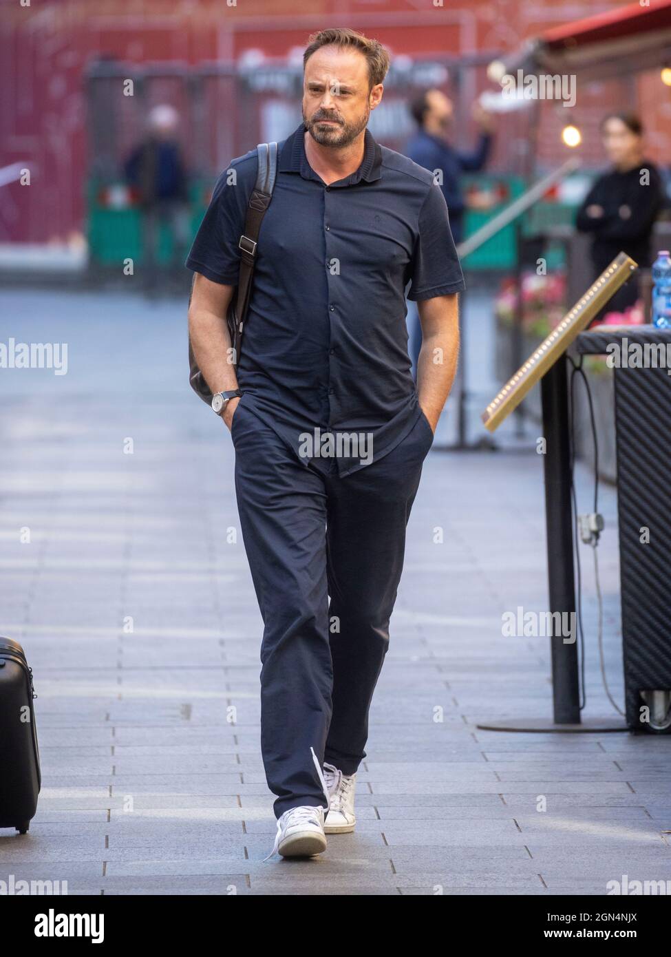 Television and radio presenter, producer and actor, Jamie Theakston ...