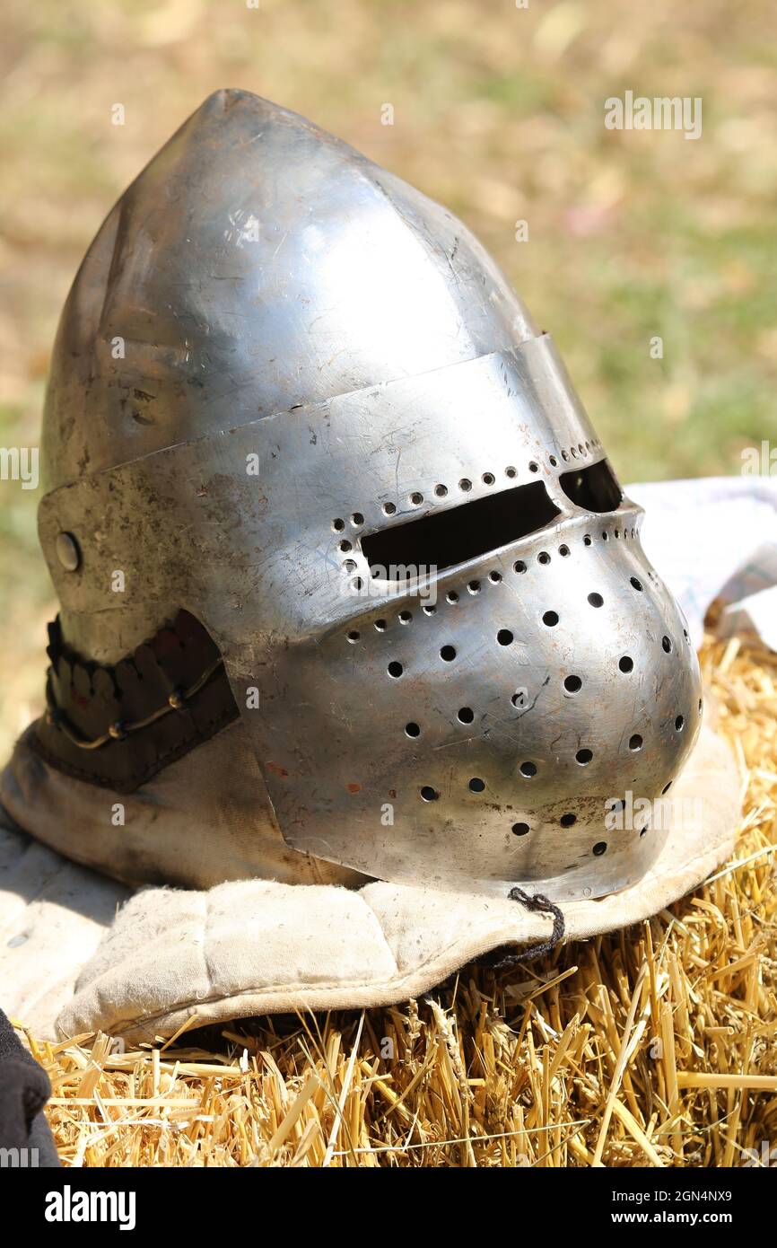 Helmet history hi-res stock photography and images - Alamy