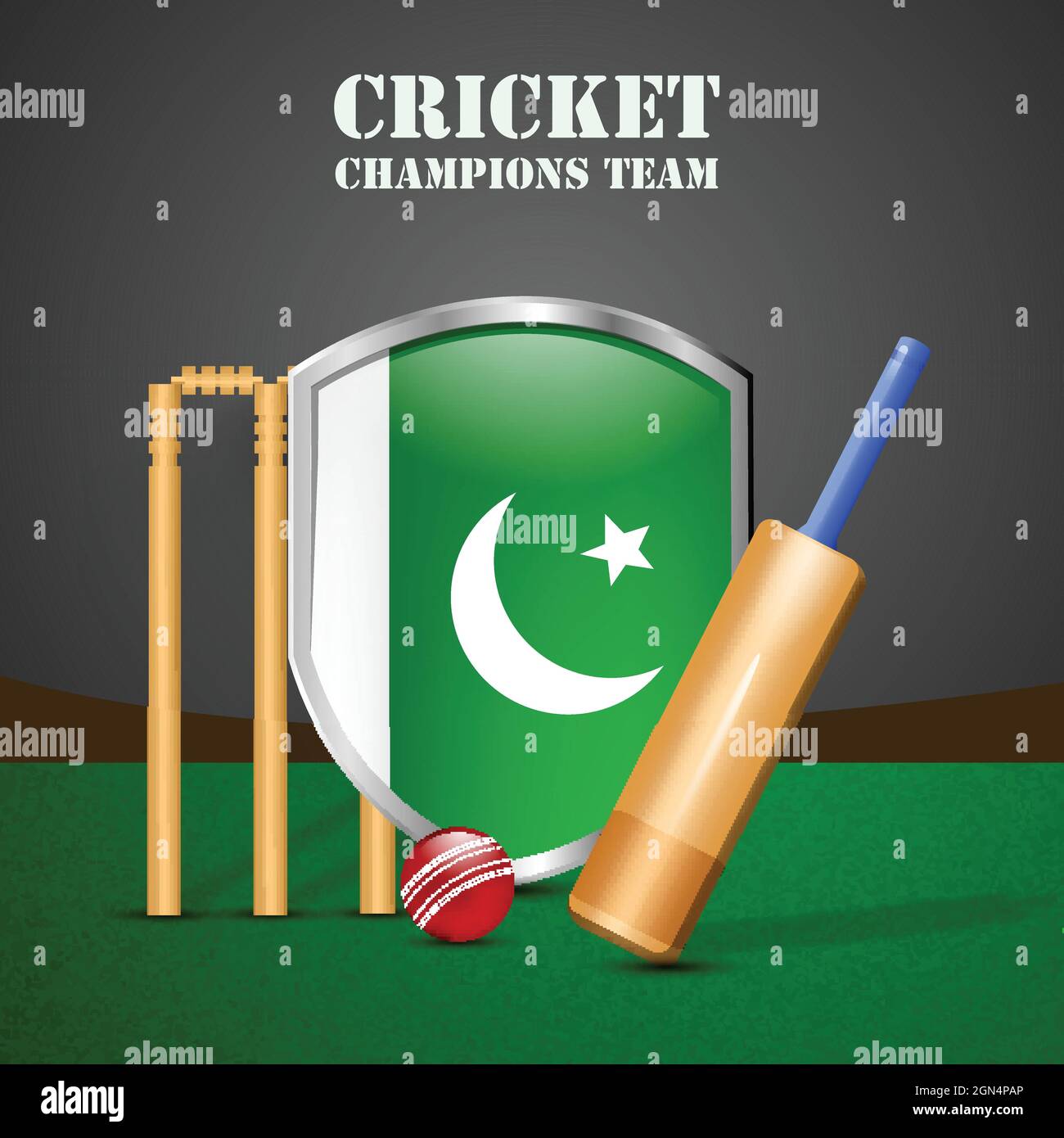 Cricket Sport Background Stock Vector Image & Art - Alamy