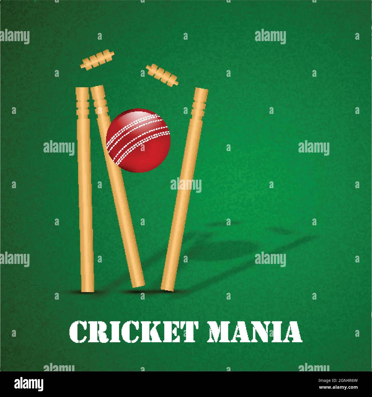 Cricket Sport Background Stock Vector Image & Art - Alamy